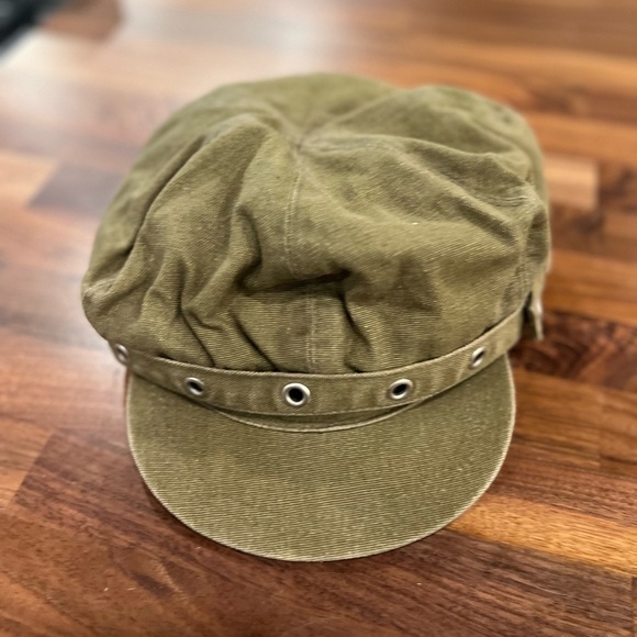 Unk | Accessories | Vintage Olive Drab Cap | Poshmark